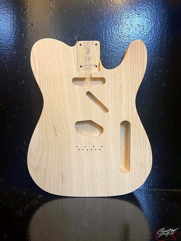 Guitar Mill T-Style Body / 2 pc. Swamp Ash / Ultra Vintage w/ | Reverb