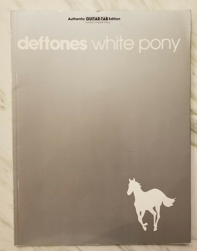DEFTONES - WHITE PONY - GUITAR TAB BOOK - Tablature Music | Reverb