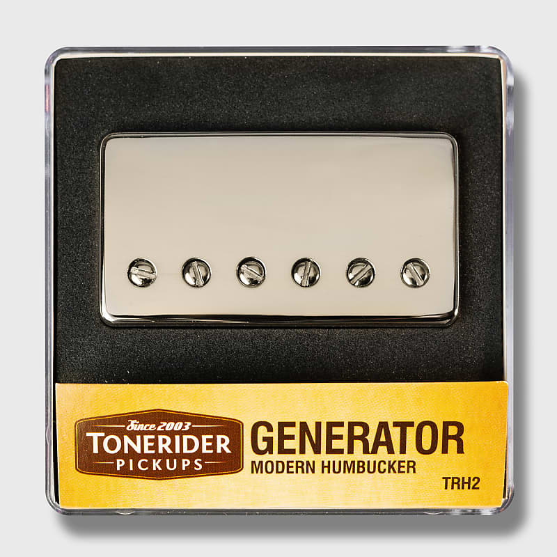 Tonerider Generator Humbucker Pickup Bridge Nickel F-spaced | Reverb