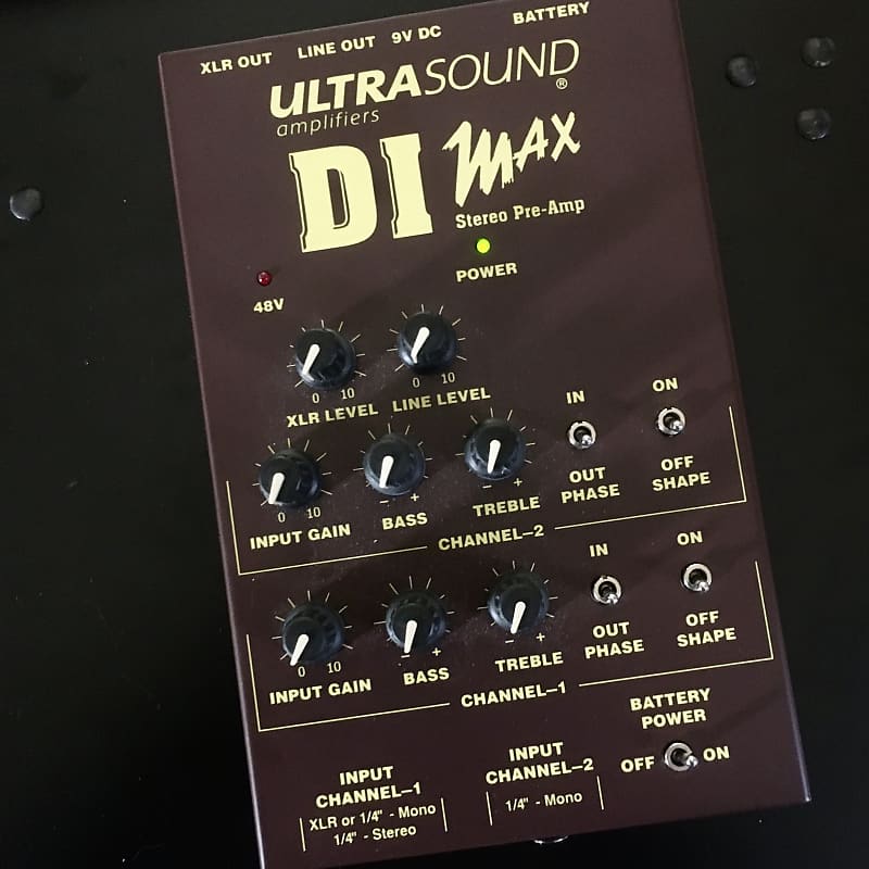 Ultrasound DI Max 2000s - Brown | Reverb