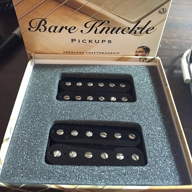 Bare Knuckle Aftermath 6 String Set Black | Reverb UK