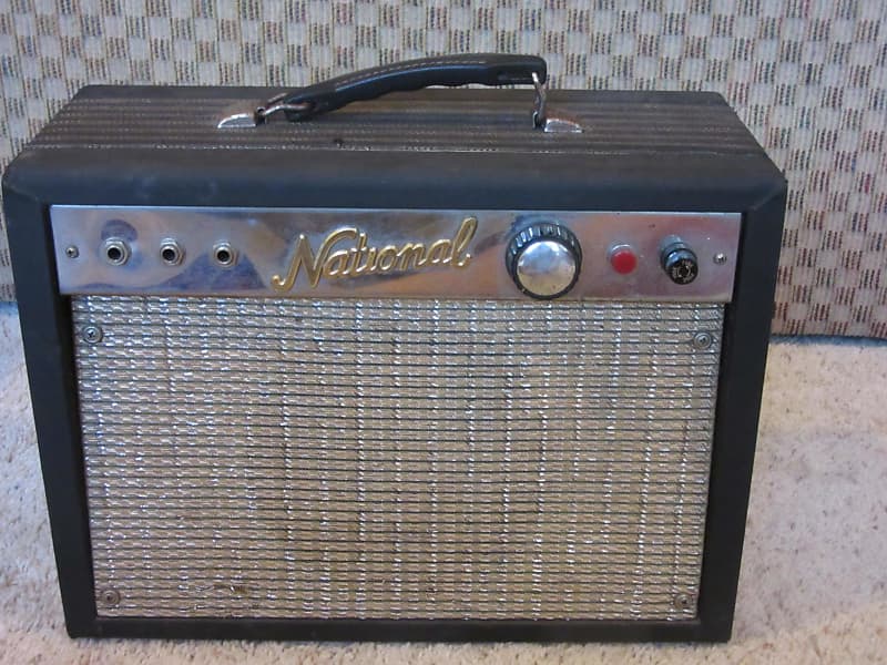 Vintage 1962 National Model 1210 Combo Guitar Amplifier | Reverb