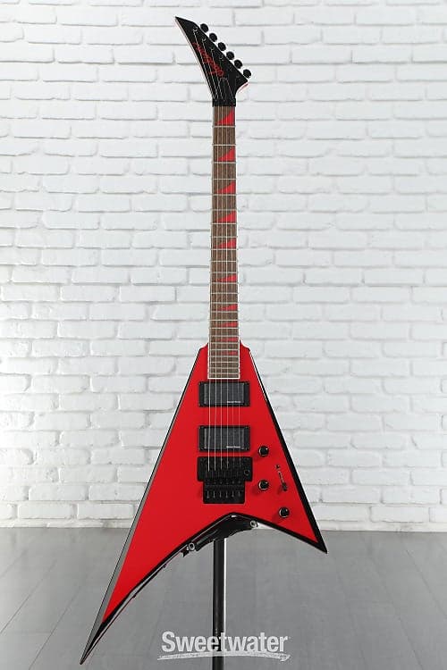 Jackson Rhoads RRX24 Electric Guitar - Red with Black Bevels | Reverb