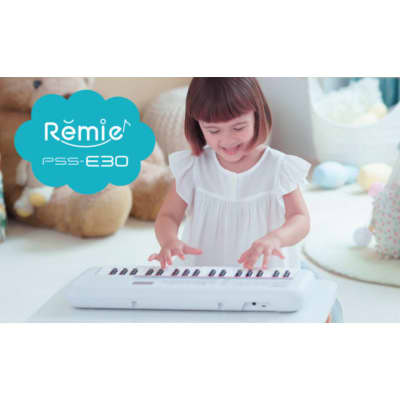 Yamaha Remie Clavier Educatif PSS-E30 Blanc | Reverb