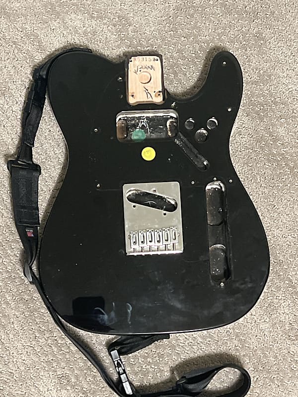 Fender Telecaster Body - Black | Reverb