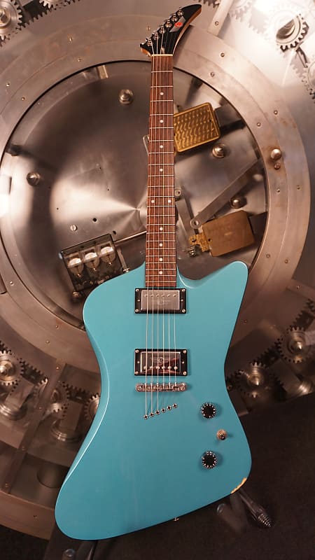 Epiphone Slasher 2001 - Metallic Light Blue | Reverb Australia