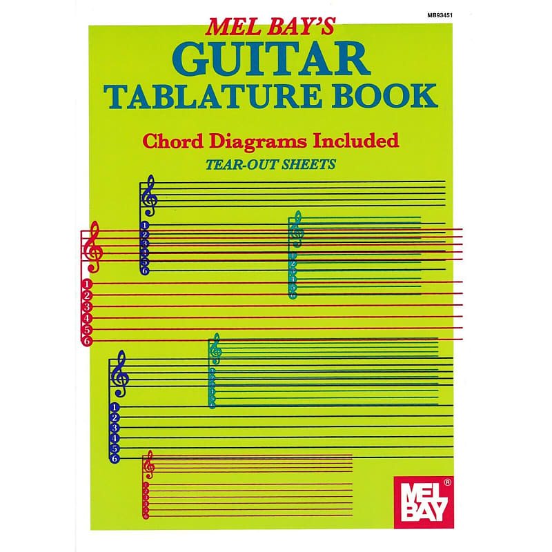 Mel Bay Guitar Tab Book | Reverb