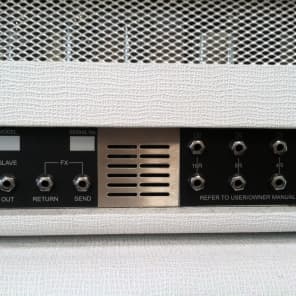 Harry Joyce (hiwatt) Custom White 100w matamp UK | Reverb