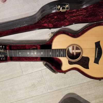 Left handed Taylor 752ce 12 string natural limited edition | Reverb
