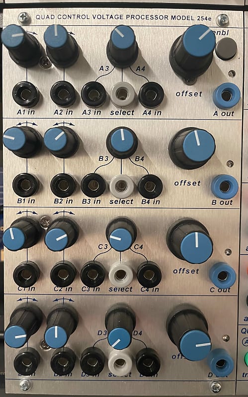 Studio H (Buchla Format) 254e Quad Control Voltage processor | Reverb