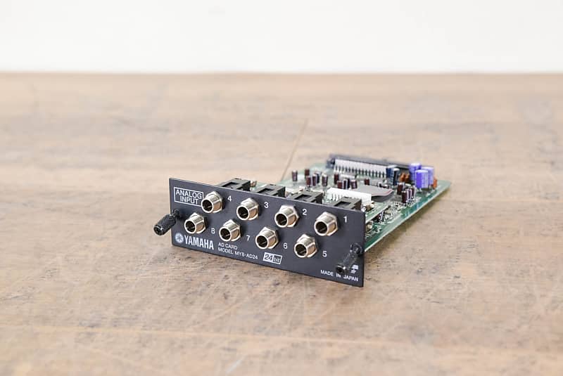 Yamaha MY8-AD24 8-Channel Analog Input Card (church owned) | Reverb
