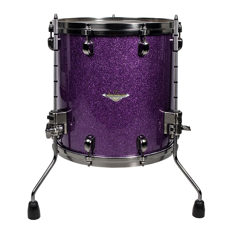 Tama Starclassic Maple 14x14 Floor Tom - Deeper Purple | Reverb
