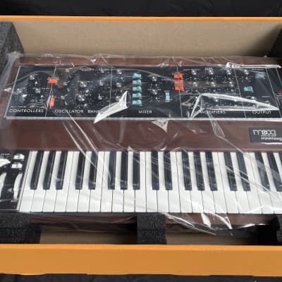 Moog Minimoog Model D Walnut Limited Edition Reissue 2018 | Reverb