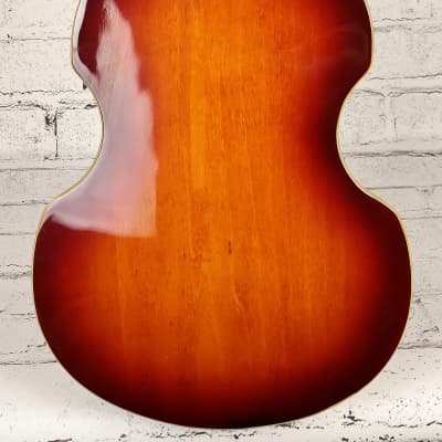 Jay Turser JTB-2B Violin Shaped Beatle Bass w/ Gig Bag | Reverb