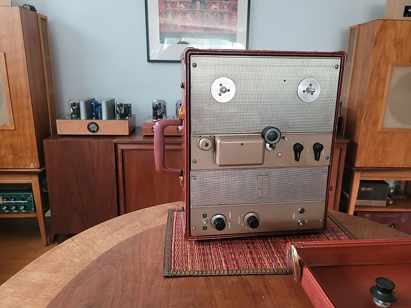 Ampex 612 Tube Stereo Preamplifier and Reel to Reel Transport | Reverb