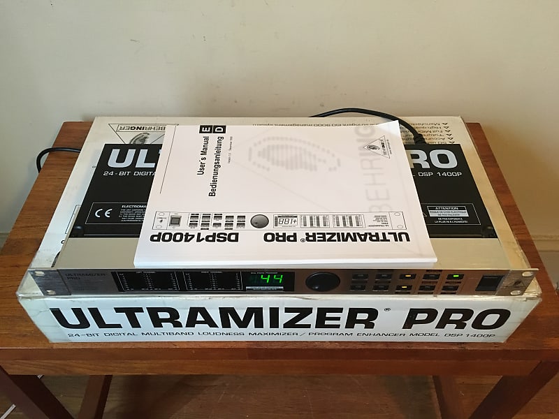 Behringer DSP 1400P Ultramizer Pro. Multiband Ultramaximizer | Reverb