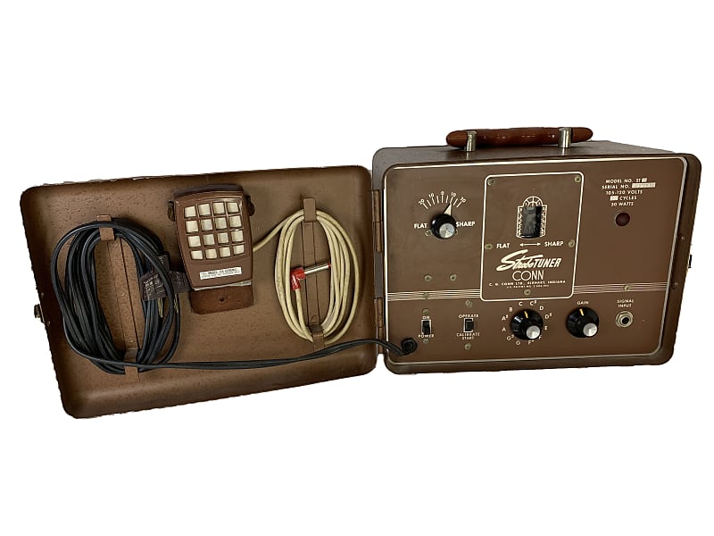 1940s Conn ST-6 StroboTuner All Tube Strobe Tuner | Reverb