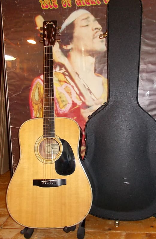 1979 Fender F-85 Acoustic *Beautiful Guitar* W/ HSC | Reverb