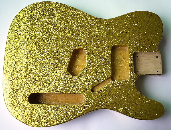 Eden Alder Wood Body Hardtail HS for Telecaster Guitar Gold | Reverb