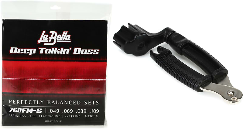 La Bella 760FM Deep Talkin' Bass Flatwound Bass Guitar | Reverb