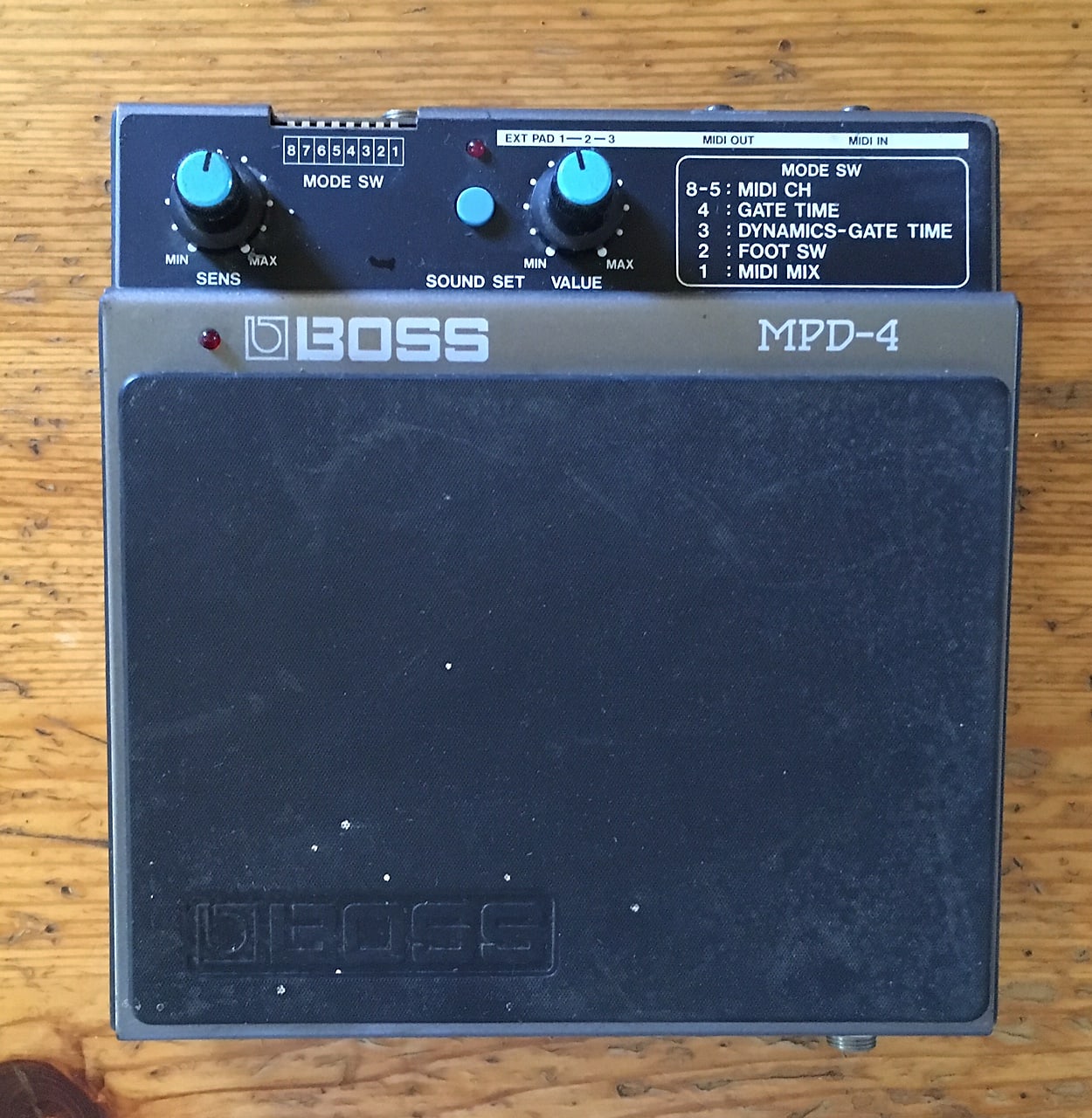 Boss MPD-4 Midi Pad 1980s | Reverb
