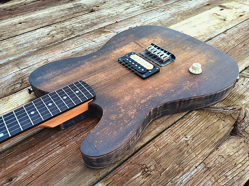 Farris Built 'Whiskey Sour' Single Humbucker Tele - Left | Reverb