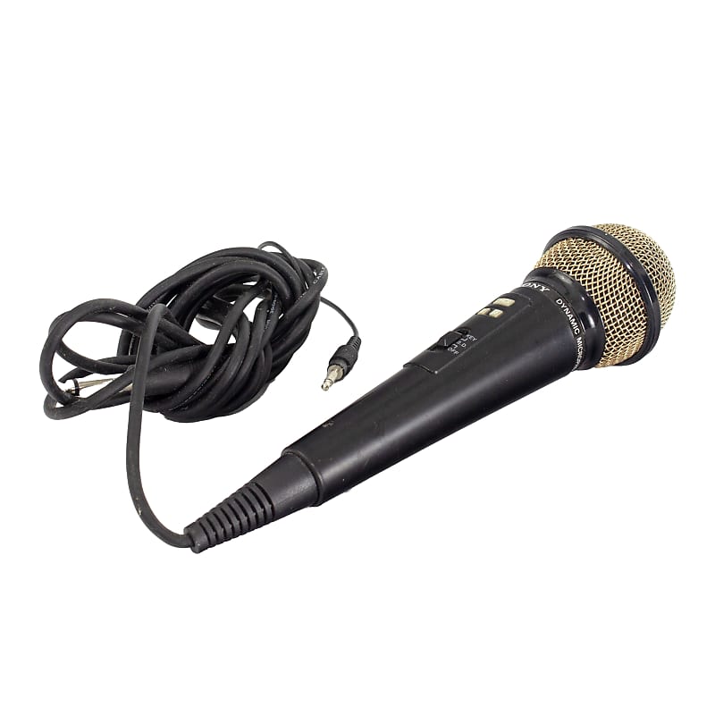 Sony F-VJ5303 Cardioid Dynamic Microphone Wired 1/4" | Reverb