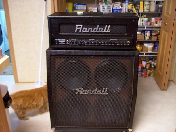 MINT RANDALL RH-200SC 200 WT. HEAD W/MATCHING 4X12 CAB RECENT | Reverb