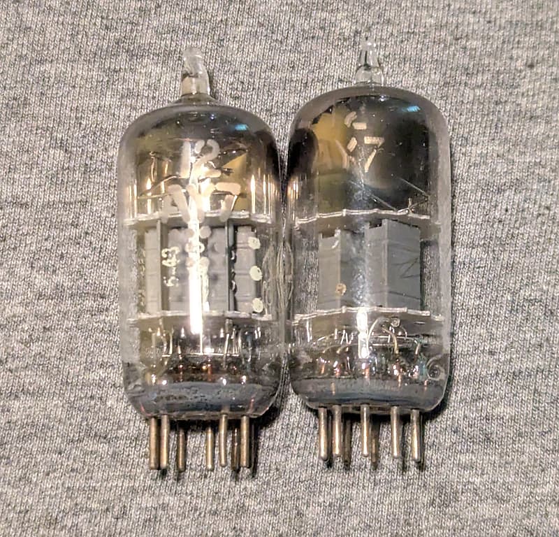 GE 12AY7 Matched Pair | Reverb