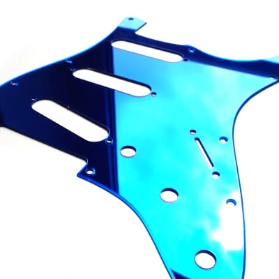 Mirror Stratocaster Electric Guitar Pickguard Scratchplate | Reverb UK