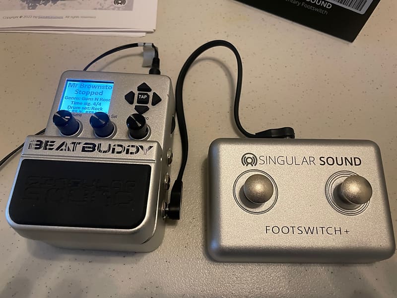 Singular Sound Beat Buddy Drum Machine Effects Pedal, | Reverb