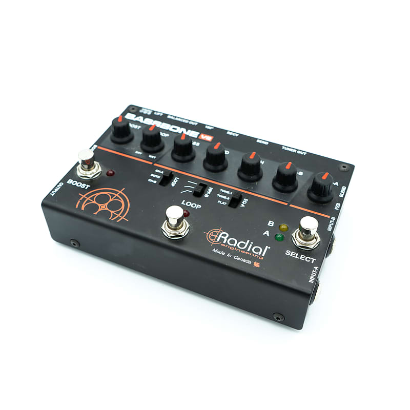 Radial Engineering Tonebone Bassbone V2 Bass Preamp & DI Box | Reverb