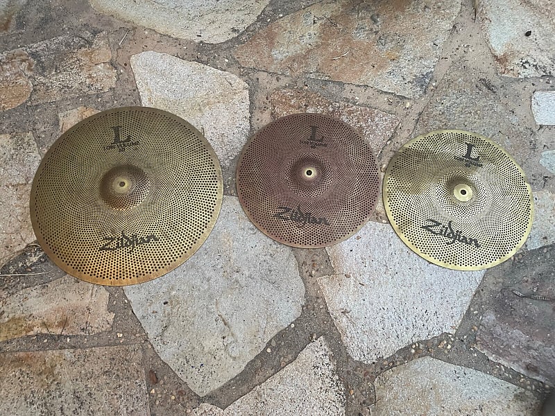 Zildjian L80 Low Volume Cymbal Set - 14 Hihat 18 inch Ride 2 | Reverb