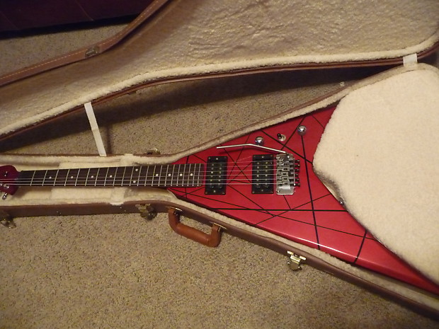 1985 Kramer Striker 400ST Flying V All Original w/ Floyd | Reverb