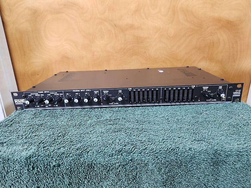 Rane CP 62 Commercial Processor - Black | Reverb