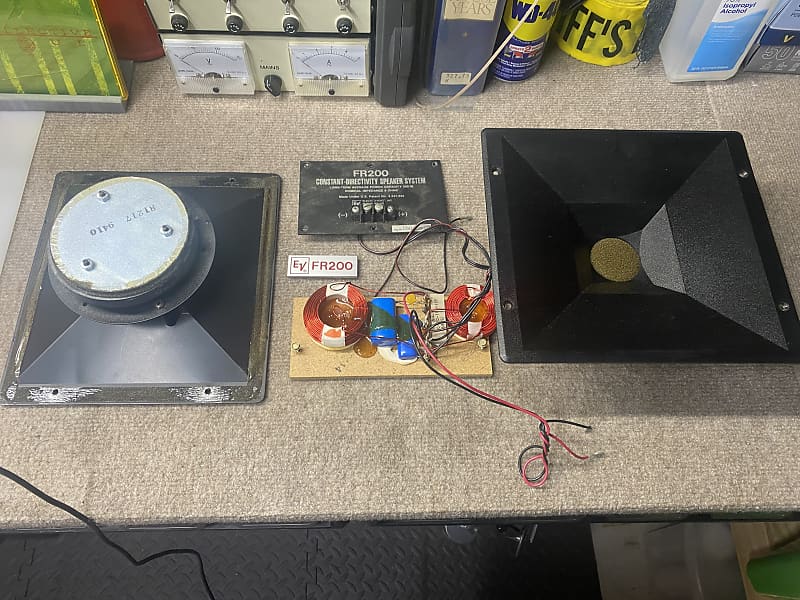 EV Electro-Voice FR200 81217 9410 tweeters, crossover, badge | Reverb