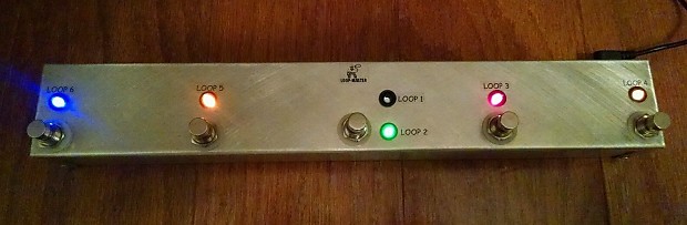 Loop-Master Custom 6 True Bypass Pedal Switcher, Read | Reverb