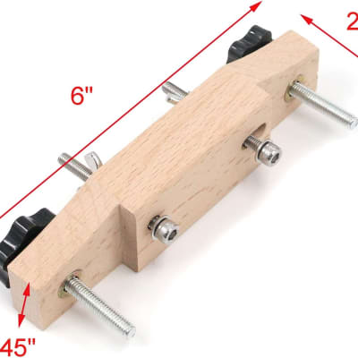 Acoustic Guitar Bridge Clamp Caul Luthier Tools for Bridge | Reverb