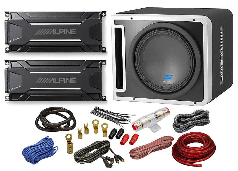Alpine S-SB12V 12" Vented Loaded Halo Enclosure with Alpine | Reverb
