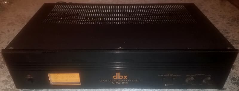 DBX MPA 150 Split Spectrum Vintage Stereo Power Amplifier | Reverb