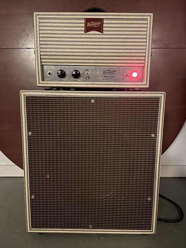 Benson Monarch Head And Cabinet Original Version Striped | Reverb