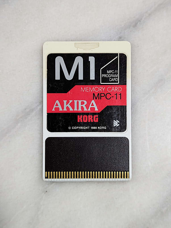 Korg M1 AKIRA MPC-11 ROM Memory Card | Reverb