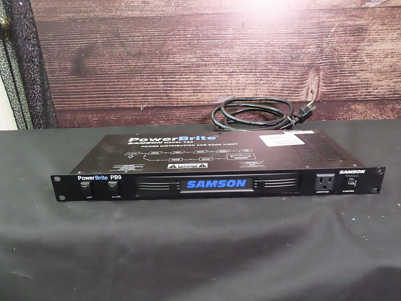 Samson PB9 POWER DISTRIBUTOR Power Conditioner (Edison, NJ) | Reverb