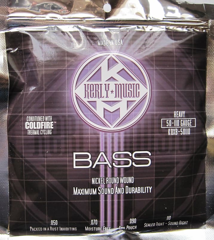 Kerly Long Life 4 String Bass Strings 50-110 | Reverb