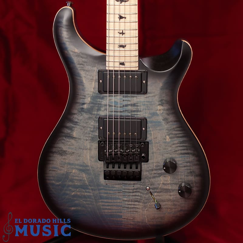 PRS DW CE24 Dustie Waring Floyd Faded Whale Blue Smokeburst | Reverb