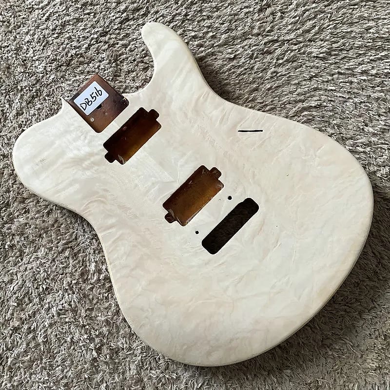 Custom Telecaster Tele Style Guitar Maple Top Body | Reverb