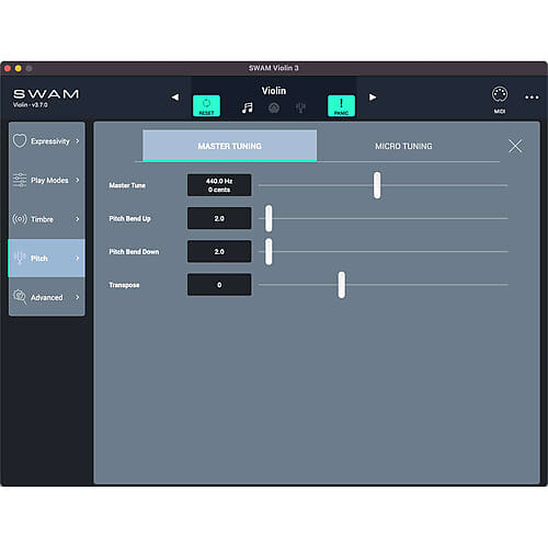 Audio Modeling SWAM Violin V3 Virtual Instrument Plug-In | Reverb UK
