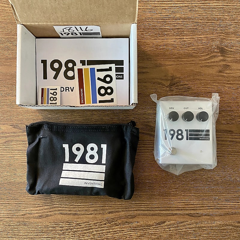 1981 Inventions DRV Overdrive 2021 - Teal / Black | Reverb