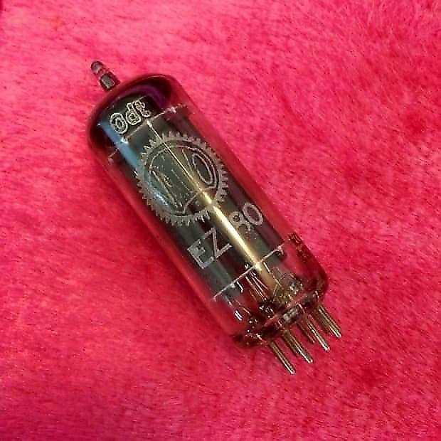 Valvo Ez-80 rectifier tube (Siemens/ telefunken) 1960 | Reverb