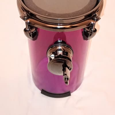 DRUMLINE NEW Drumline acrylic clear drums rocket drums 8 | Reverb